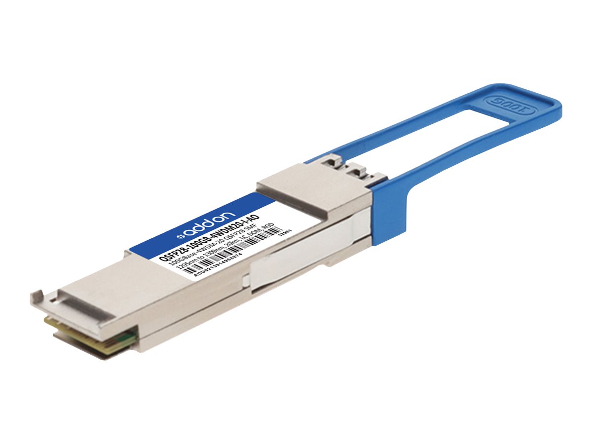 AddOn - QSFP28 transceiver module | Overview, Specs, Details | SHI