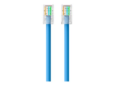 Belkin Cat6 14ft Blue Ethernet UTP Patch Cable, Snagless, Molded, RJ45 ...