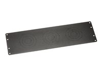 Black Box Elite Conduit Knockout Panel - rack mounting panel - 3U