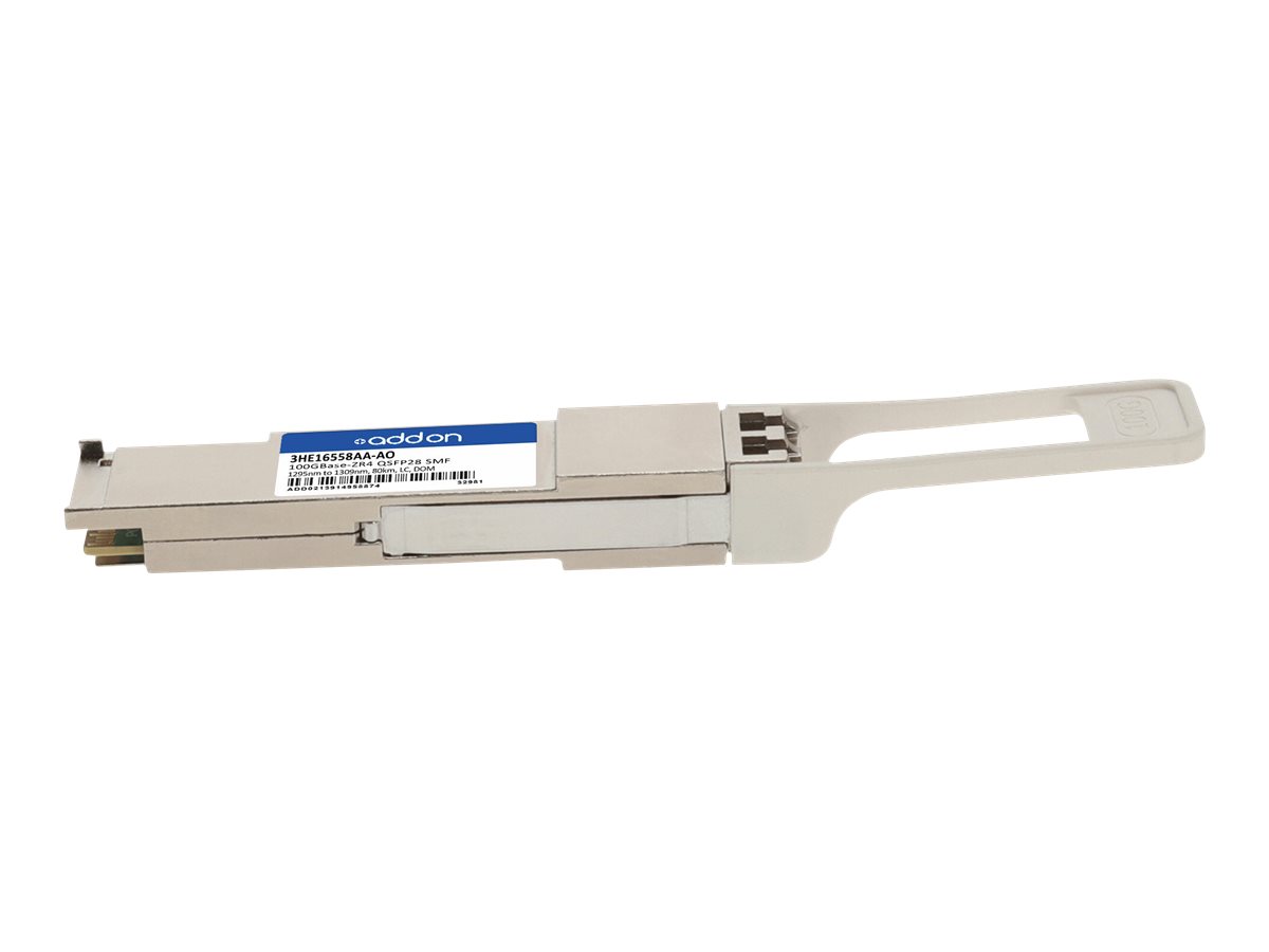 AddOn - QSFP28 transceiver module (equivalent to: Alcatel-Lucent Nokia ...