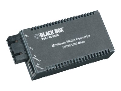 Black Box Miniature Media Converter - fiber media converter