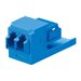 Panduit MINI-COM LC Sr./Sr. Fiber Optic Adapter Module - modular insert