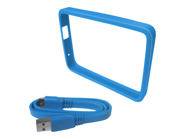 WD Grip Pack WDBFMT0000NBL - external hard drive protector ...