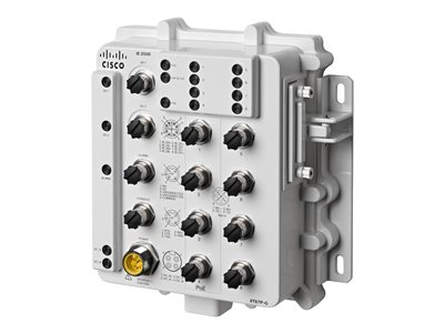 Cisco Industrial Ethernet 2000 IP67 Series - switch - 8 ports - managed
