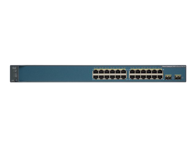 Cisco Catalyst 3560V2-24PS - switch - 24 ports - Managed - rack ...