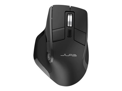 JLab Epic - mouse - 2.4 GHz, Bluetooth 5.2 - black