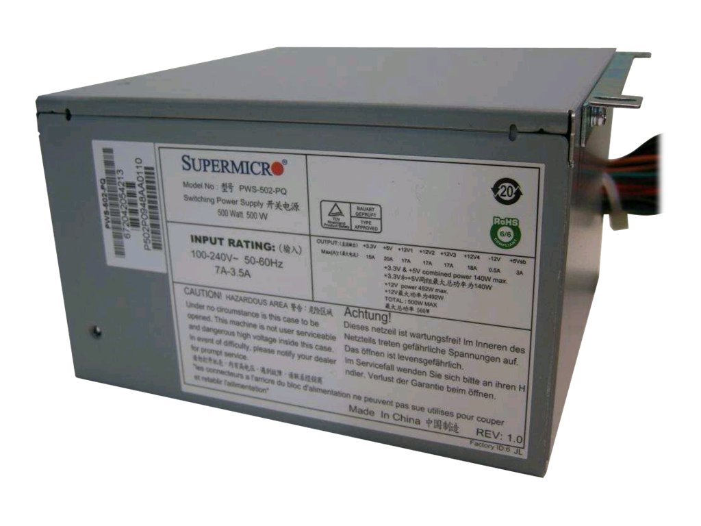 Supermicro PWS-502-PQ | SHI