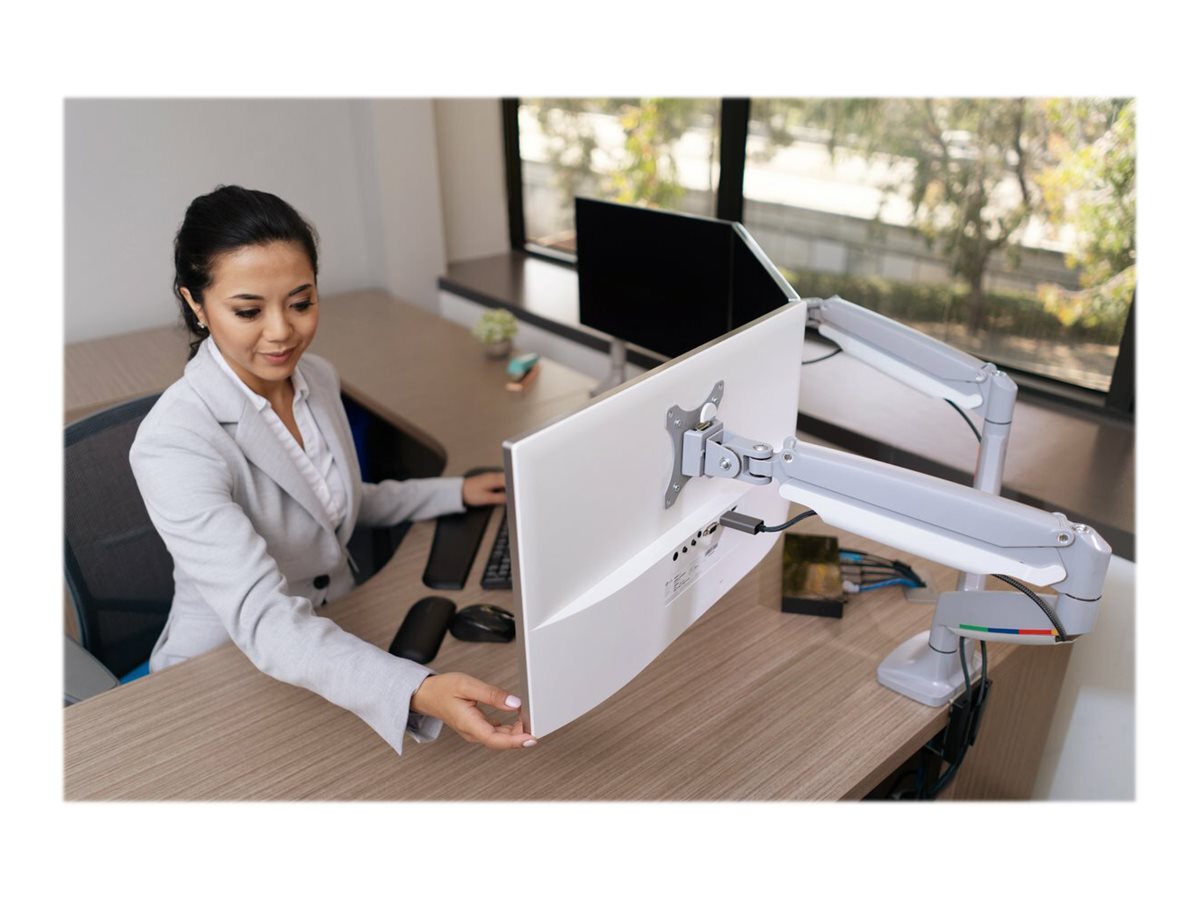 Kensington SmartFit One-Touch Height Adjustable Single Monitor Arm ...