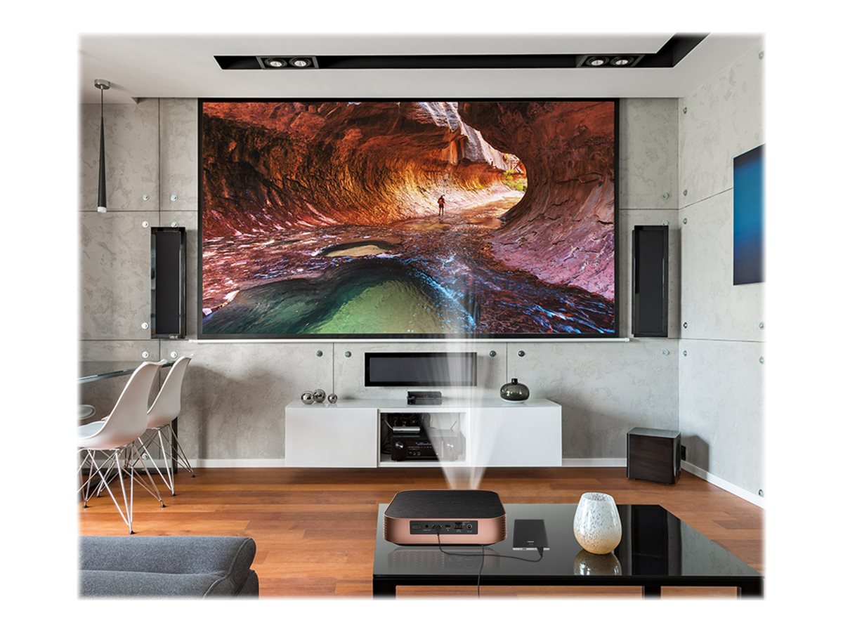 HIGH BRIGHTNESS PORTABLE SMART LED PRJ HARMAN KARDON SPEAKERS | SHI