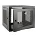 Tripp Lite 9U Wall Mount Rack Enclosure Server Cabinet Low Profile Deep ...