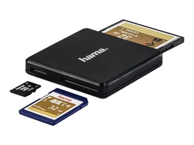 Hama USB 3.0 Multi-Card Reader - Kartenleser - USB 3.0