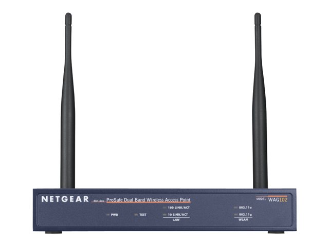 NETGEAR WAG102 Dual Band Wireless Access Point - radio access point ...