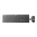 HP Slim - Keyboard and mouse set - wireless - 2.4 GHz - English ...