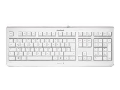 CHERRY keyboards KC 1068 keyboard - corded - pan-nordic - gray
