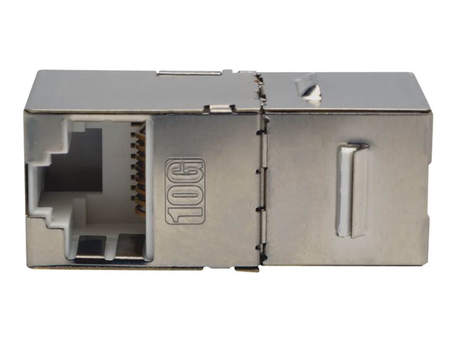 Tripp Lite Cat6a Straight Through Modular Shielded In Line Coupler RJ45 ...