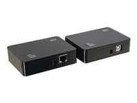 C2G USB Over Cat5/Cat6 - 4-Port Hub Kit - USB A 2.0 Extender - Up to 150ft