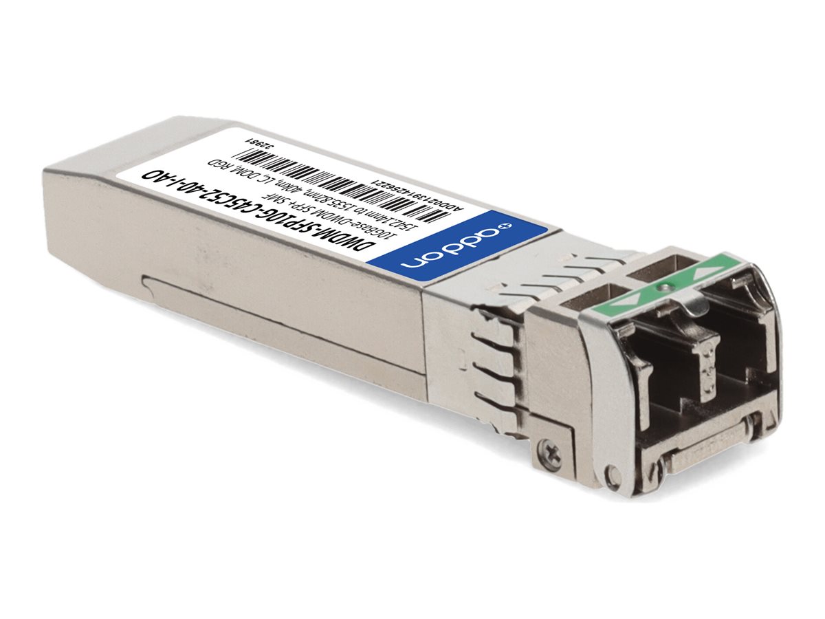 AddOn - SFP+ transceiver module (equivalent to: Cisco DWDM-SFP10G ...
