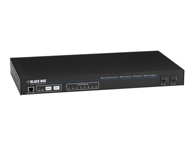 Black Box Horizontal Rackmount Remote Power Manager - power control unit