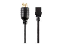 Monoprice - power cable - NEMA L6-20P to IEC 60320 C19 - 6 ft