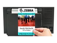 Zebra ZC10L - plastic card printer - color - dye sublimation