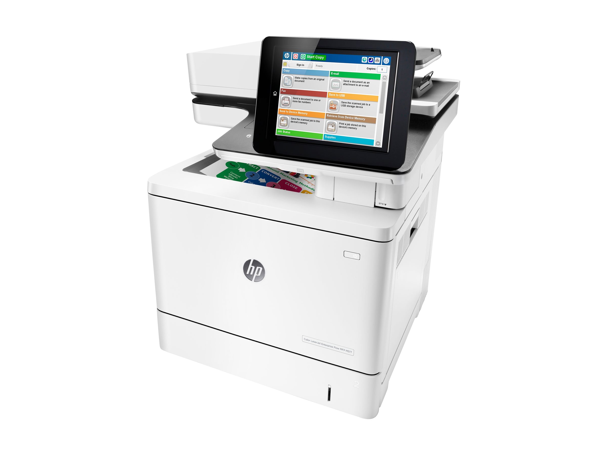 HP LaserJet Enterprise Flow MFP M577c | Overview, Specs, Details | SHI