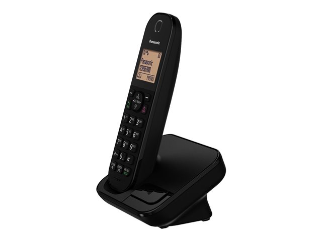 Panasonic KX-TGC410EB - cordless phone with caller ID/call waiting - 3 ...
