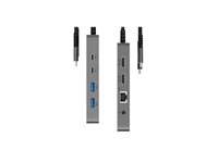Mobile Pixels - docking station - USB-C - VGA, 2 x HDMI
