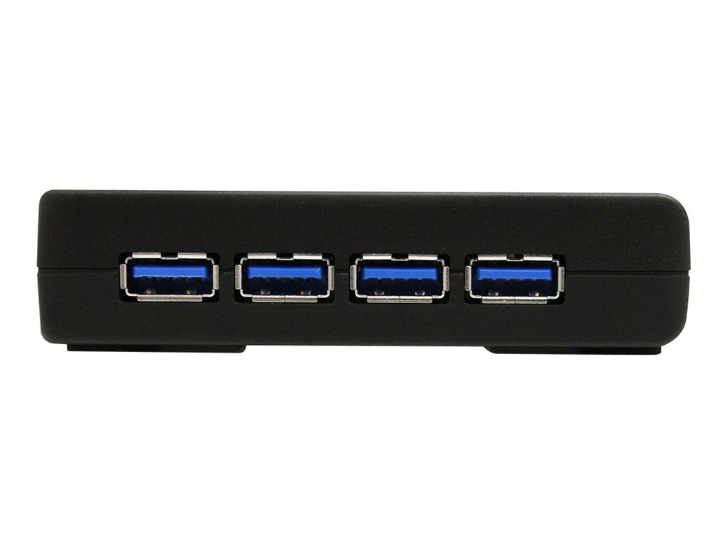 StarTech.com 4-Port USB 3.0 SuperSpeed Hub with Power Adapter ...
