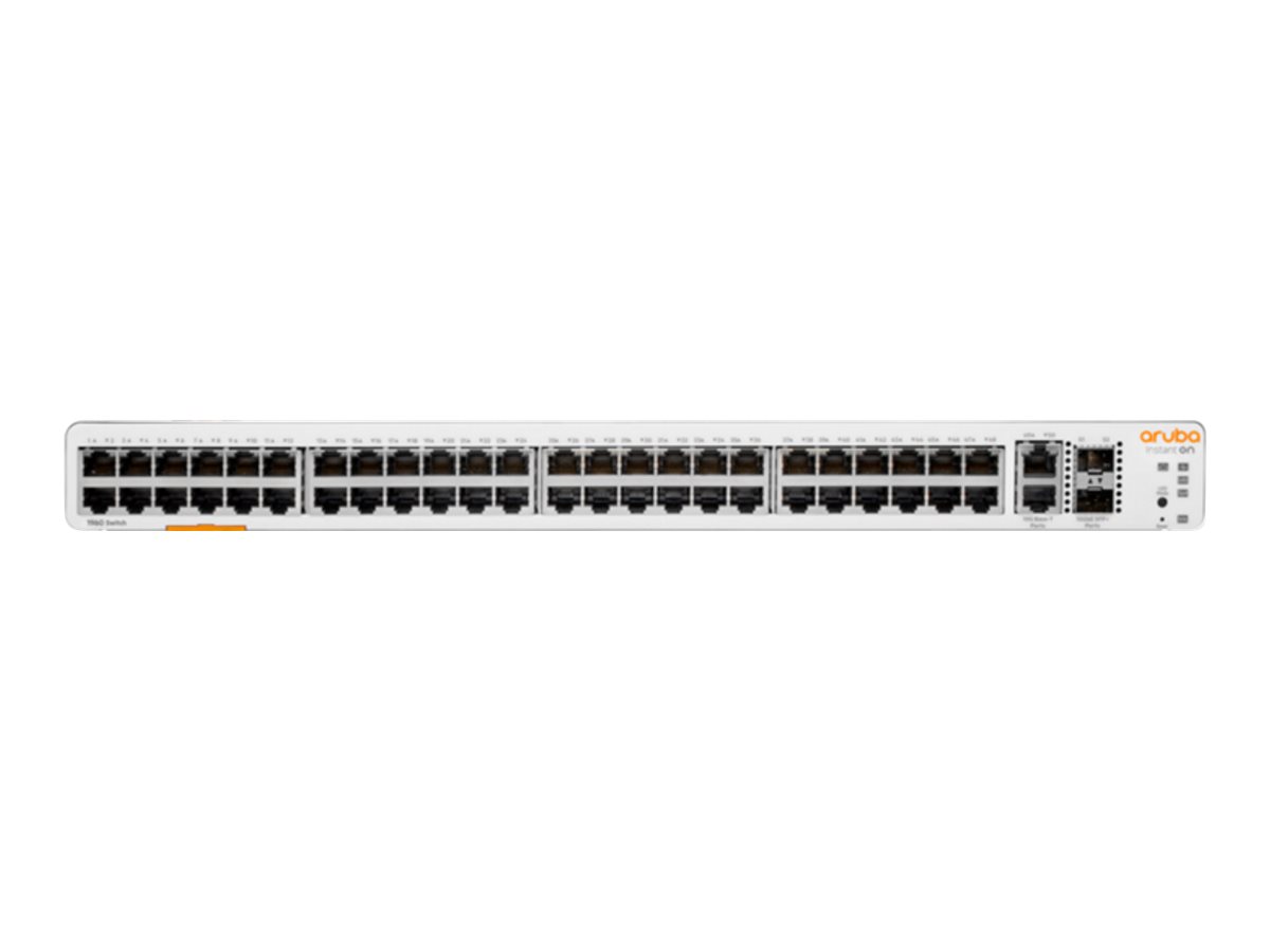 HPE Networking Instant On 1960 48G 2XGT 2SFP+ Switch | Overview, Specs ...