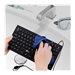SIIG Industrial/Medical Grade Washable Backlit Keyboard with Pointing ...