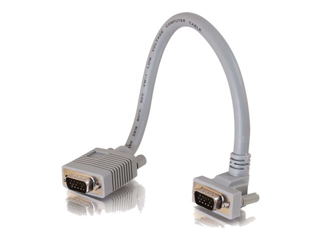 C2G Premium SXGA 90° Up Angled - VGA cable - 50 cm - 81040 - Currys ...