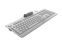 CHERRY SECURE BOARD 1.0 - keyboard - with NFC - UK - white/grey Input ...