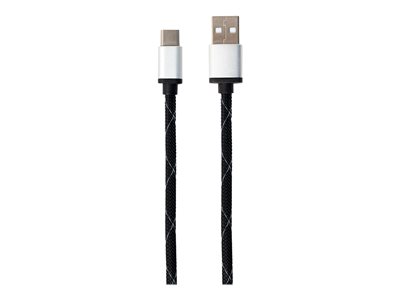 Cablexpert - USB cable - USB (M) to USB-C (M) - USB 2.0 - 2.1 A - 2.5 m ...