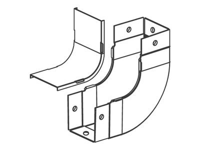 Panduit Fiber-Duct Vertical Right Angle Fitting | www.shi.com