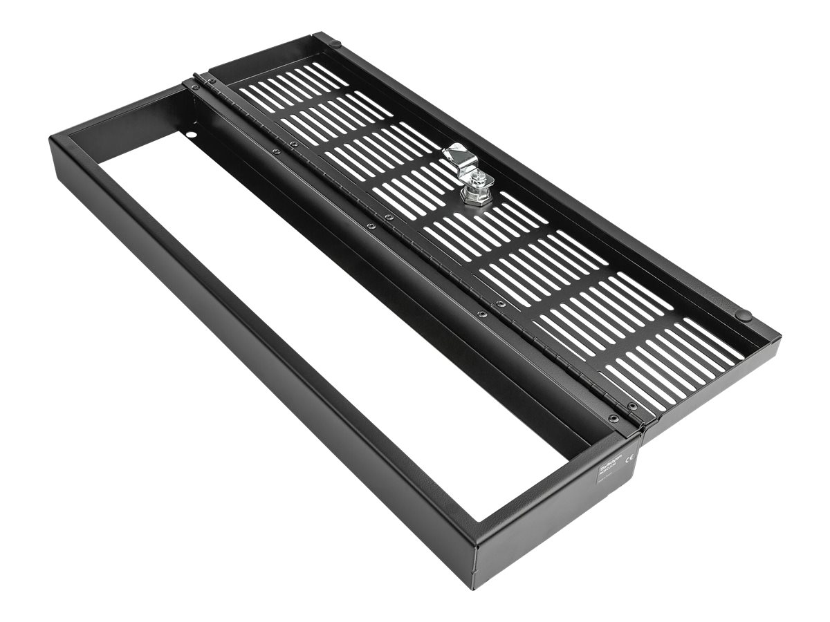 StarTech.com 3U Rack Mount Security Cover, Hinged Locking Rack Panel ...