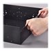 Chief In-Wall Storage Box with Flange - Black