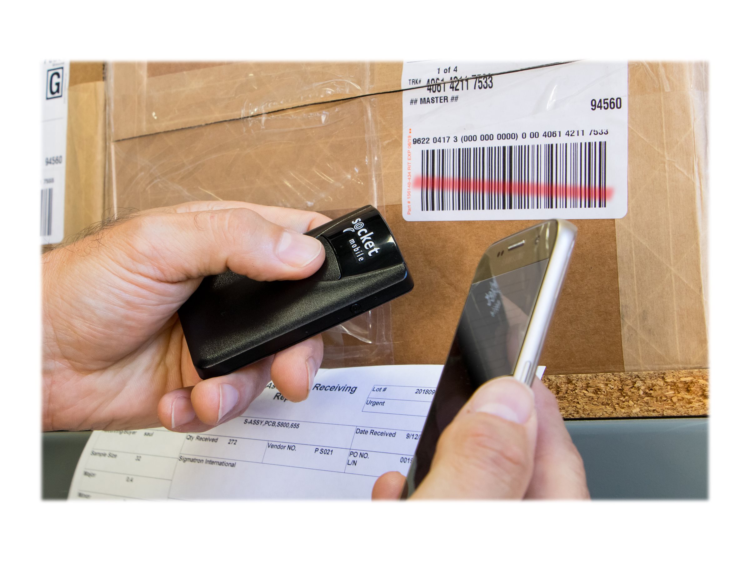 SocketScan S800 - Barcode scanner | Overview, Specs, Details | SHI