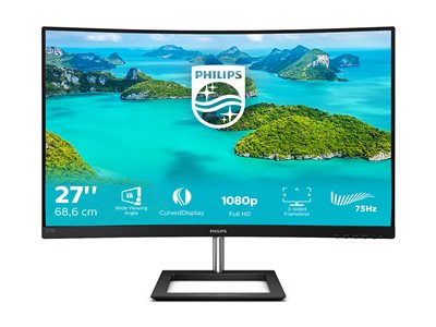 Philips E-line 272E1CA - LED monitor - curved - Full HD (1080p) - 27"
