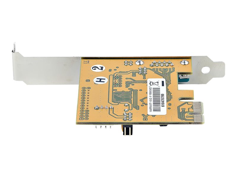 StarTech.com PCI Express Serial Card, PCIe to RS232 (DB9) Serial Interface Card, PC Serial Card ...