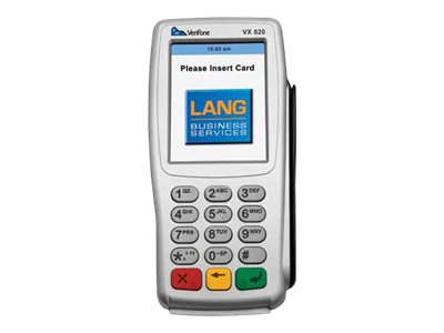 VeriFone Vx 820 - Magnetic / SMART card reader (Tracks 1, 2 & 3) | www ...
