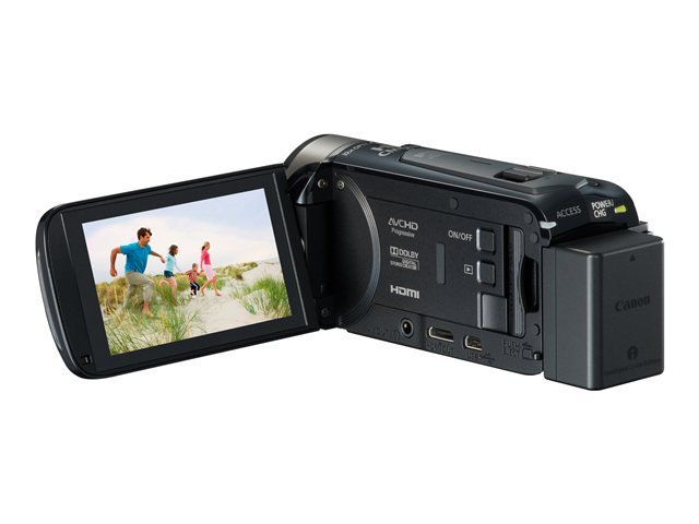 Canon LEGRIA HF R506 - Essentials Kit - camcorder - storage: flash card ...