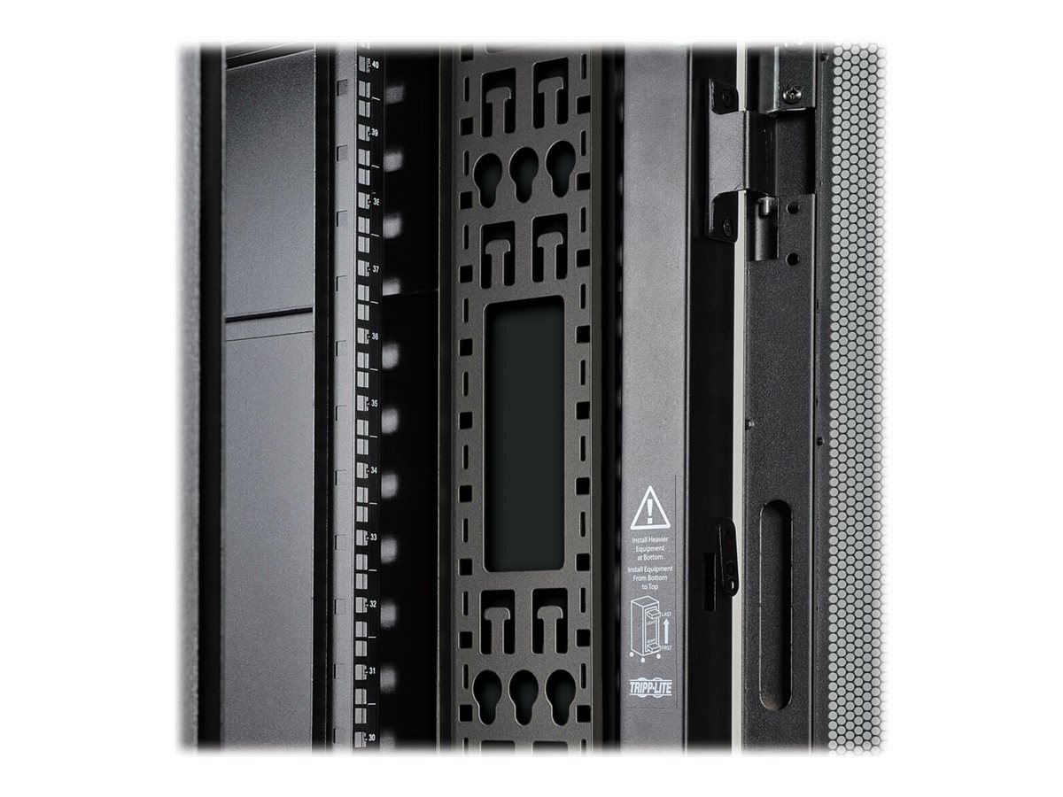 Tripp Lite 48U Rack Enclosure Server Cabinet Vertical Cable Management ...