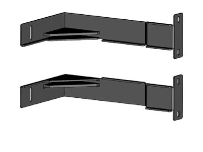 APC Easy Rack - post bracket kit
