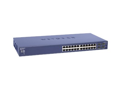 NETGEAR GS724TS 24 Port Gigabit Stackable Smart Switch - switch - 24 ...