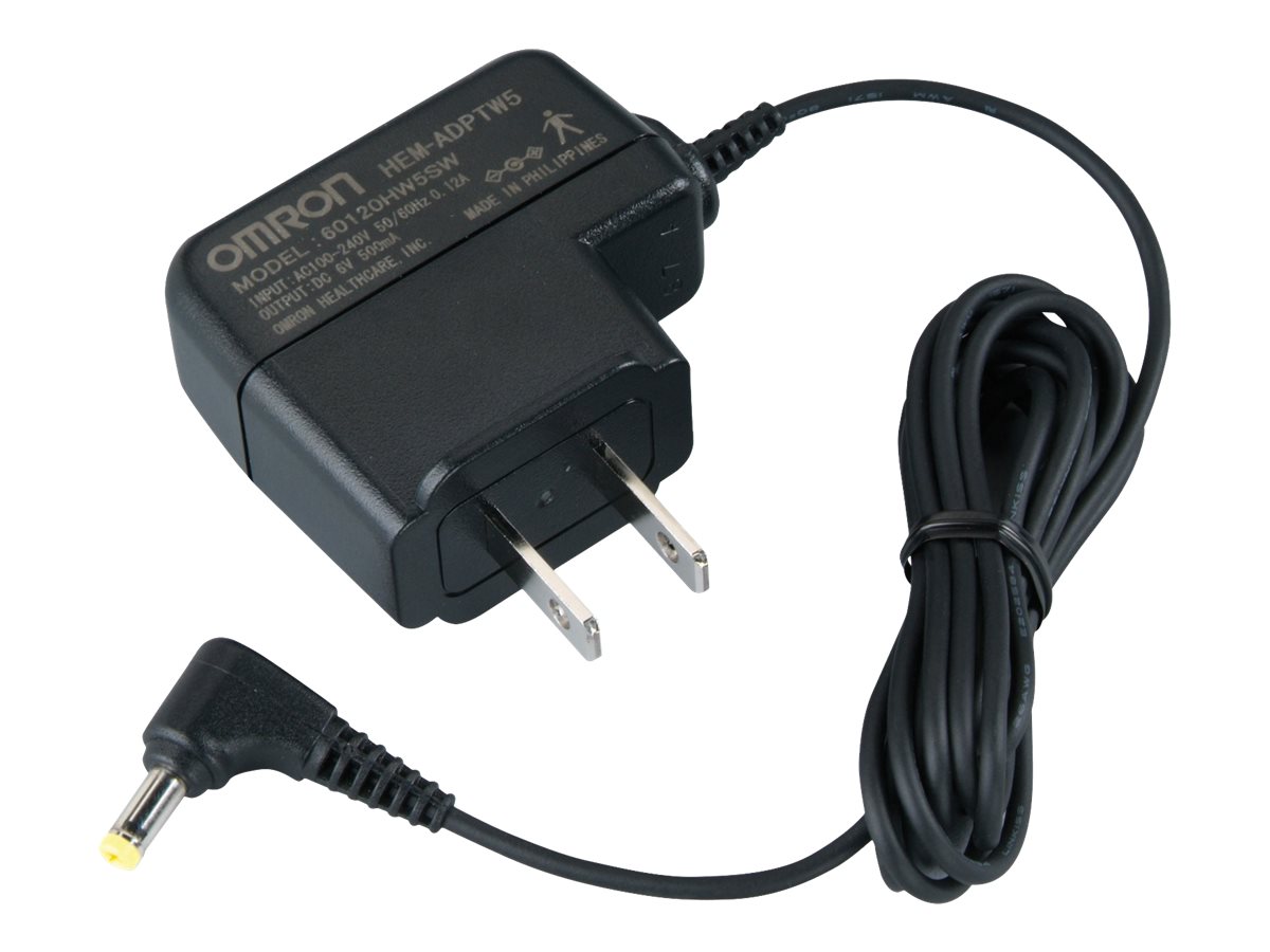 Omron HEM-ADPTW5 - Power adapter (power DC jack) | Overview, Specs ...