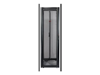 APC NetShelter SX Enclosure with Sides - rack - 45U