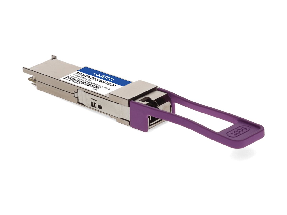 AddOn - QSFP28 transceiver module | Overview, Specs, Details | SHI