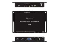 Crestron HD-MD-4K-400 KIT - transmitter and receiver - video/audio extender