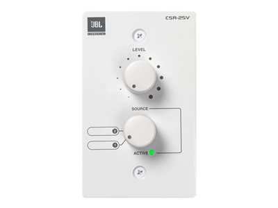 JBL Commercial CSR-2SV - source selector/volume control for audio mixer
