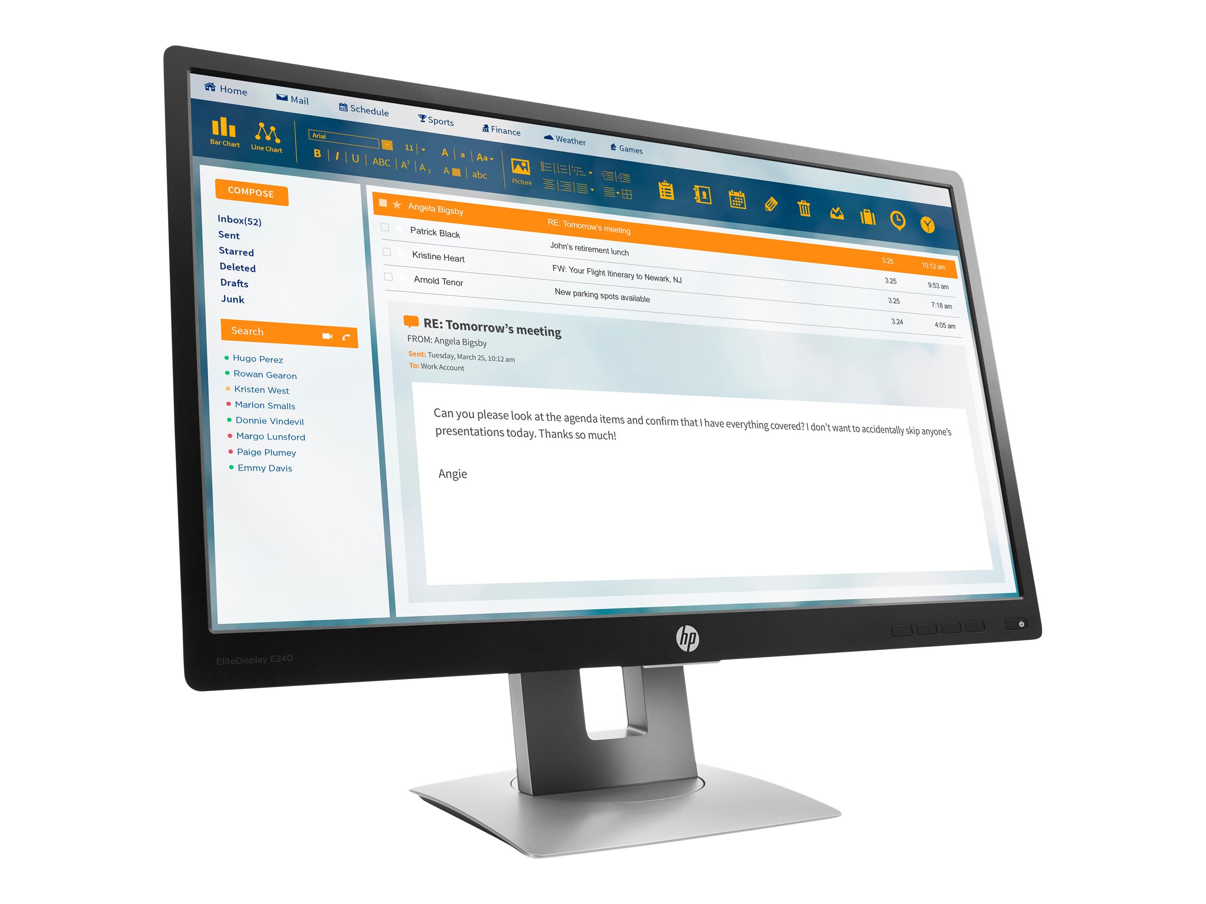 HP EliteDisplay E240 | www.shi.com